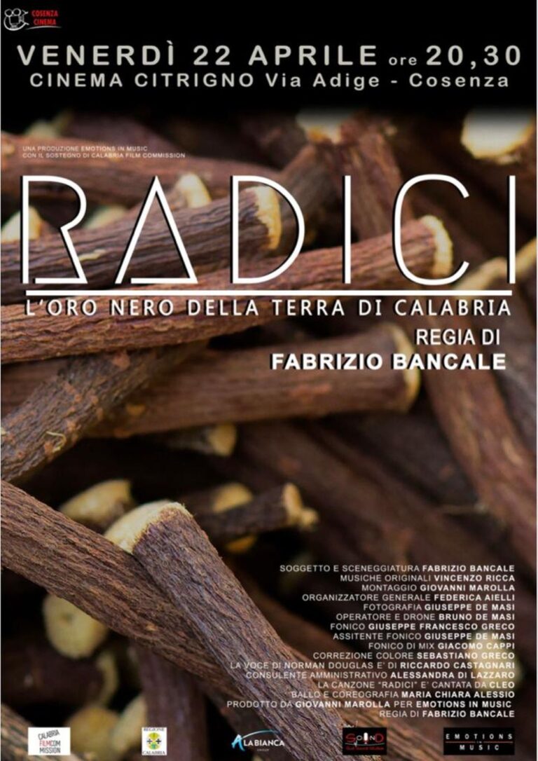 Radici: la storia della liquirizia diventa film. Venerdì 22 la prima al ...